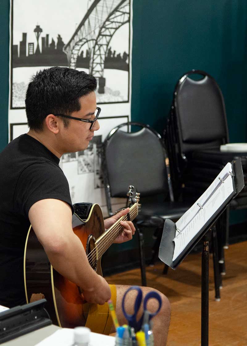 Justin Huertas Creates a Magical Musical in a Familiar Setting With ...